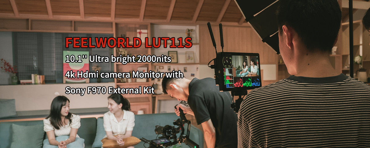 FEELWORLD LUT11S | 10.1'' Ultra bright 2000nits 4k Hdmi camera Monitor – feelworld official store