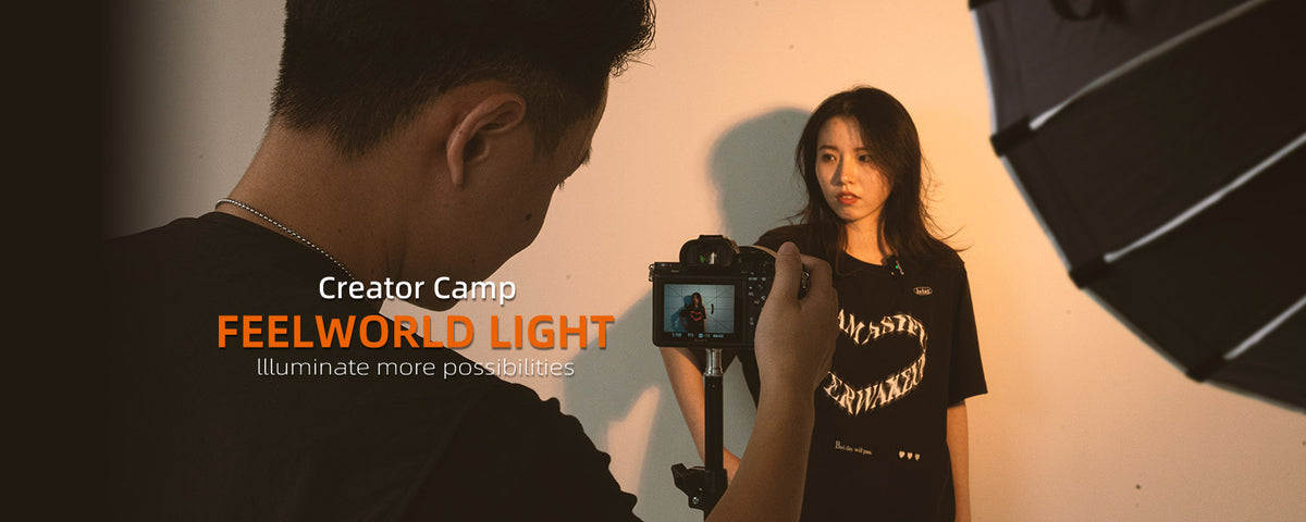FEELWORLD Creator Camp Rules-Video Light – feelworld official store