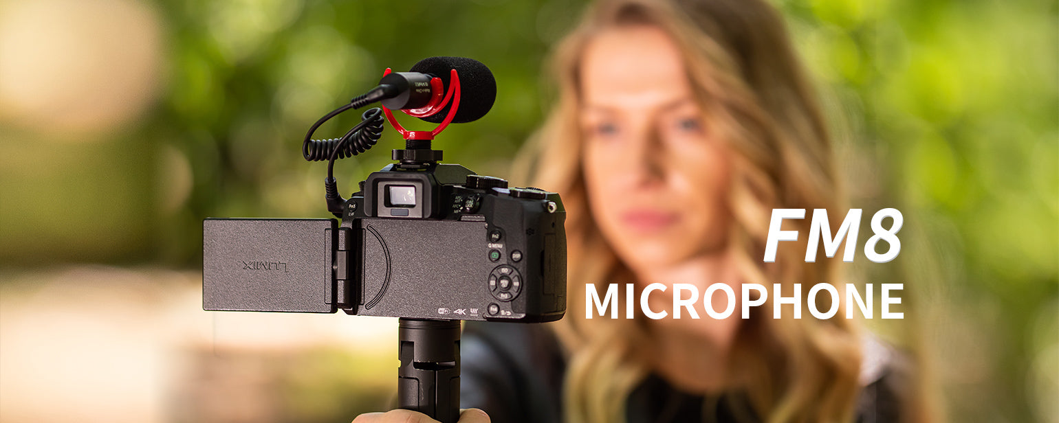 FEELWORLD FM8 Universal Microphone for Vlog Setup – feelworld official ...
