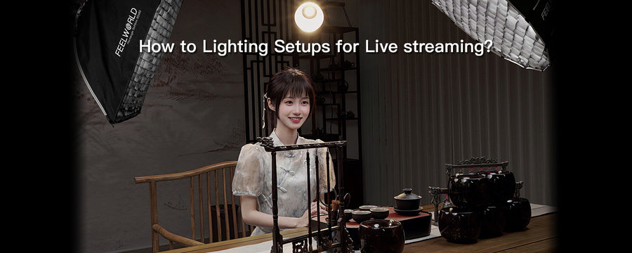How to Lighting Setups for Live streaming？ – feelworld official store