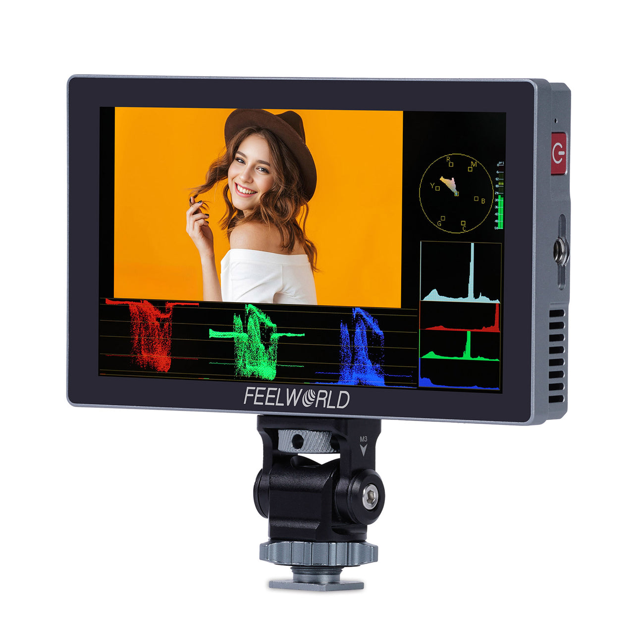 FEELWORLD P6X 5.5 Inch 1000nit Aluminium DSLR Camera Field Monitor ...