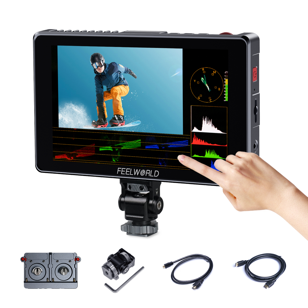 FEELWORLD S7 7 Inch 1600nit Camera Field Monitor Touchscreen ...