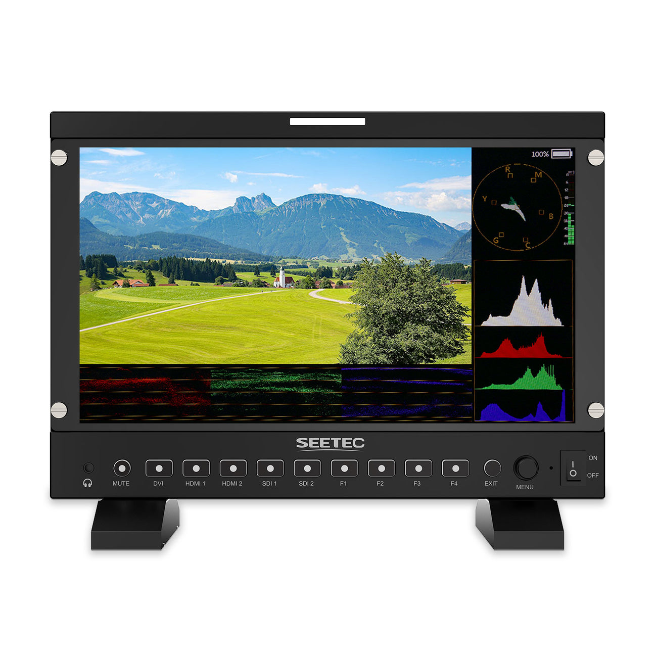 SEETEC P133 PRO 13.3 inch 1000nit High Bright Broadcast Monitor with W ...