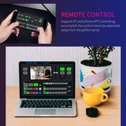 FEELWORLD L4 Multi-camera Video Mixer Switcher 10.1"Touch Screen ...