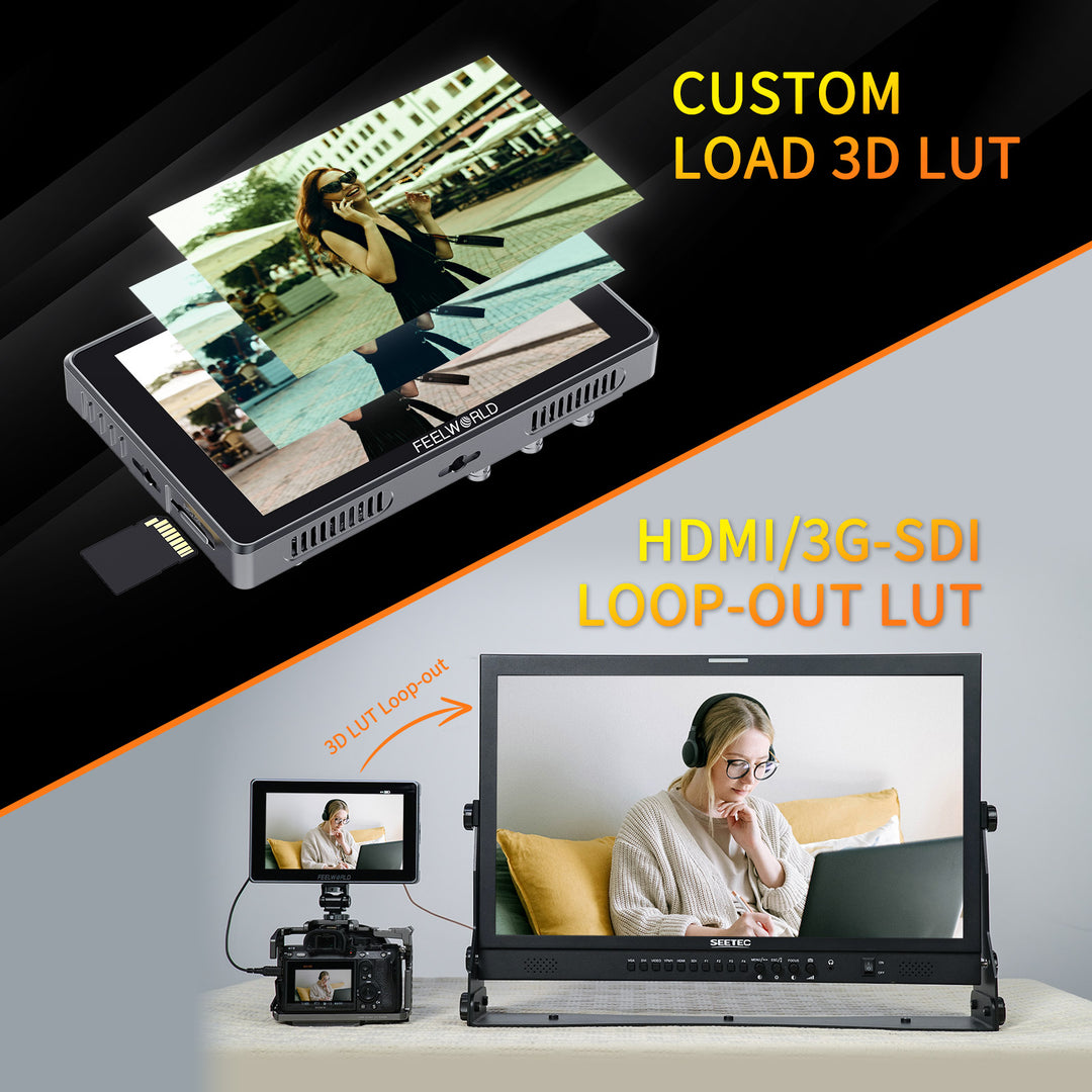 FEELWORLD S7 7 Inch 1600nit Camera Field Monitor Touchscreen ...