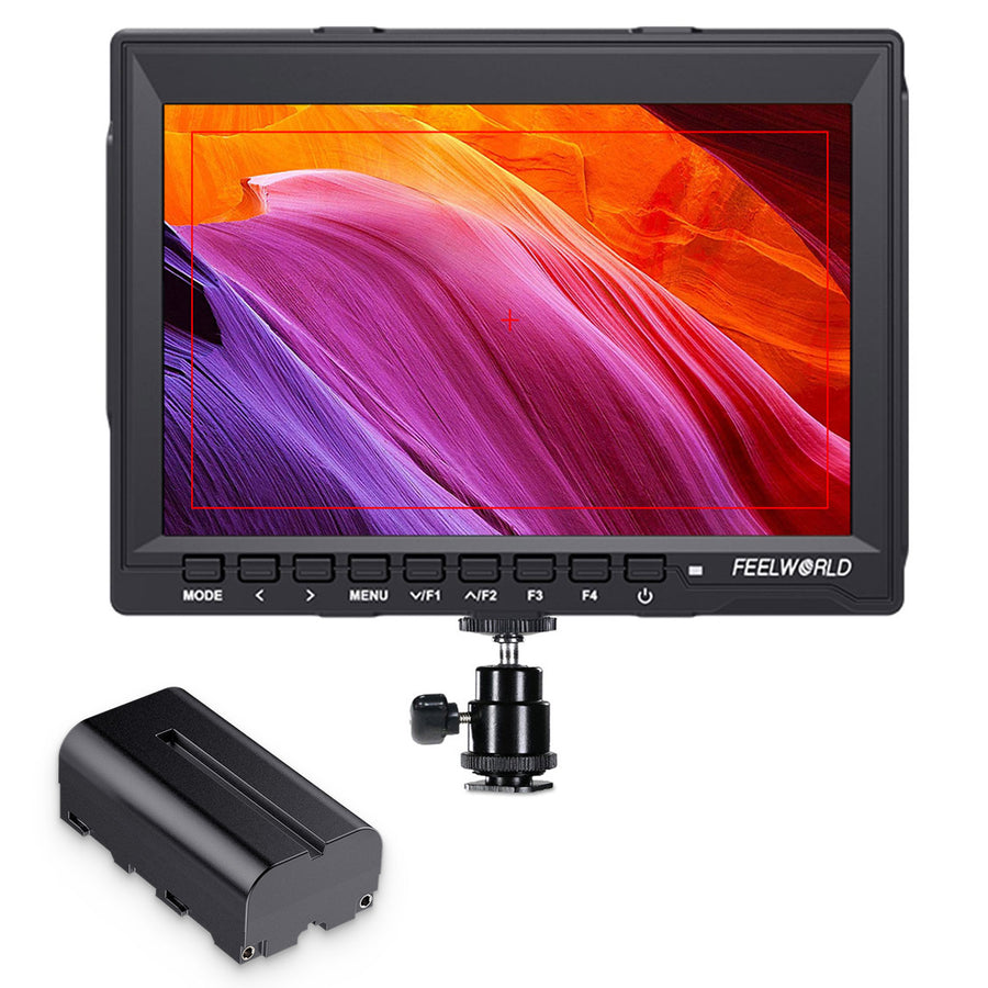 FEELWORLD FW759 7 inch Slim DSLR Camera Field Monitor HD Video Assist ...