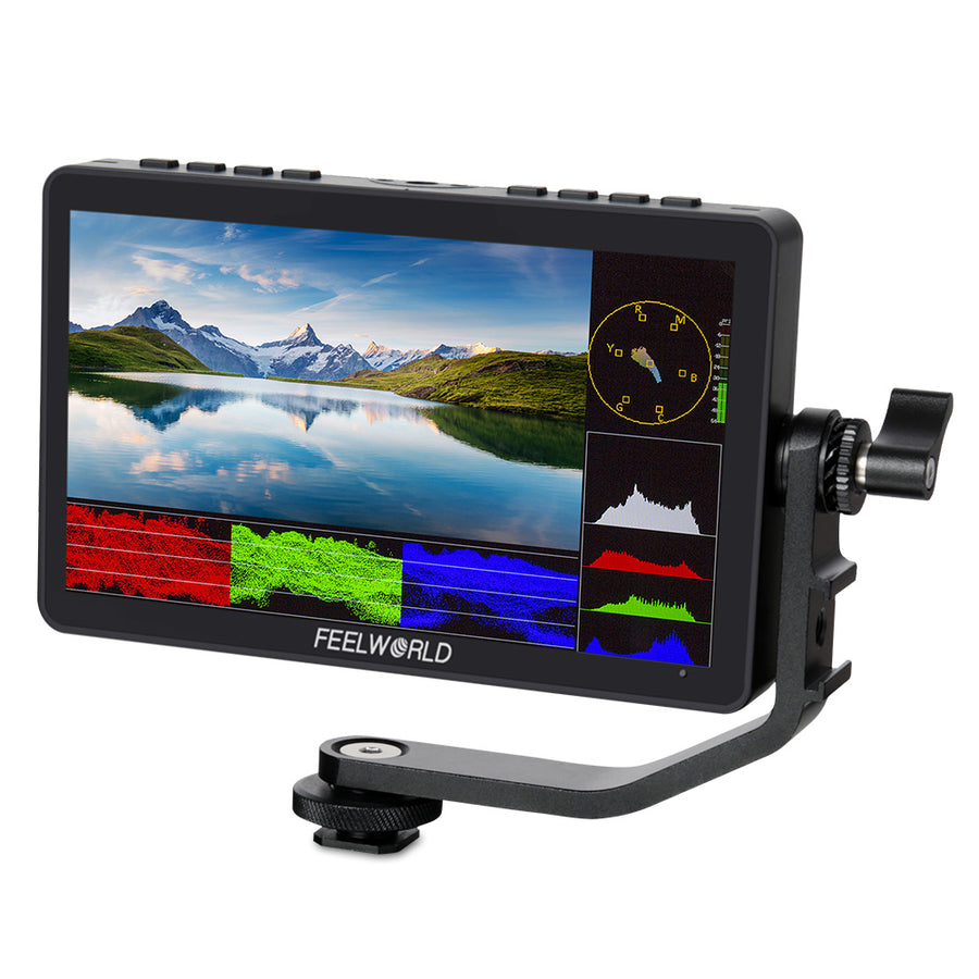 FEELWORLD F5 Pro V2 5.5 Inch 3D LUT DSLR Camera Field Monitor ...